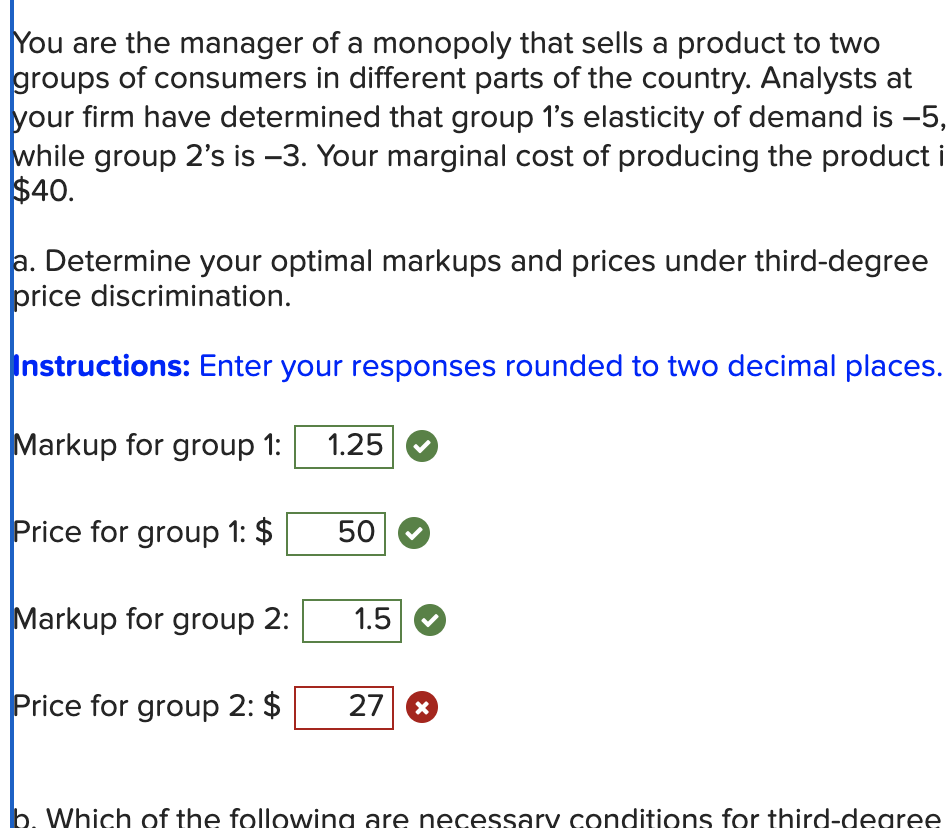 Solved You are the manager of a monopoly that sells a | Chegg.com