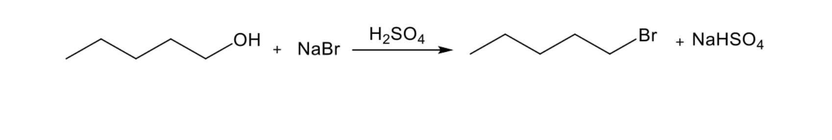 Solved ОН H2SO4 Br + NaHSO4 + NaBr | Chegg.com