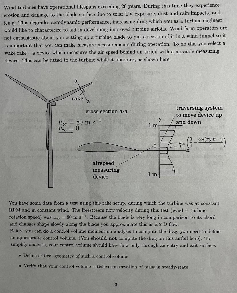 Solved Wind turbines have operational lifespans exceeding 20 | Chegg.com