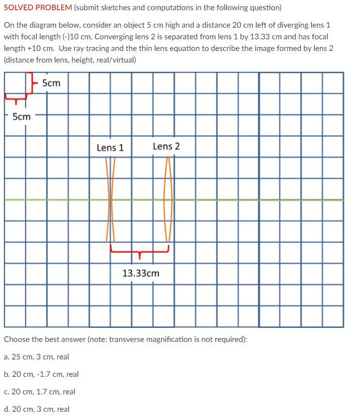 Solved SOLVED PROBLEM (submit sketches and computations in | Chegg.com