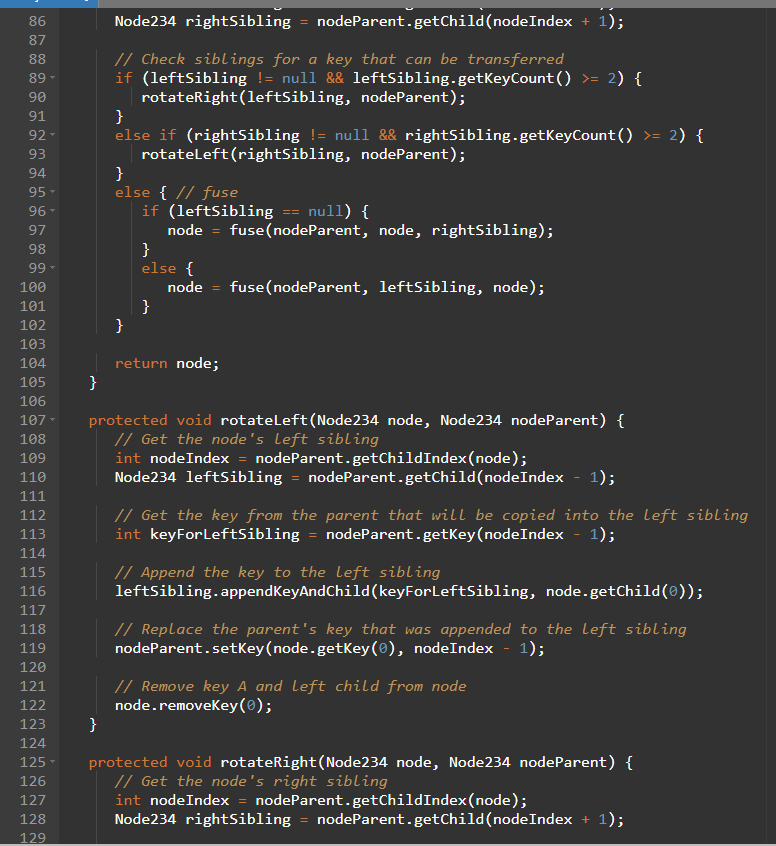Solved In this lab, the Tree234 class is extended to support | Chegg.com