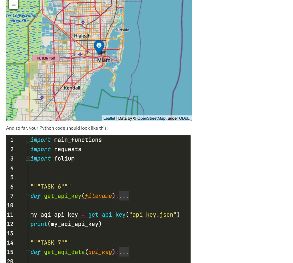 Solved The Air Quality Index API Introduction This lab | Chegg.com