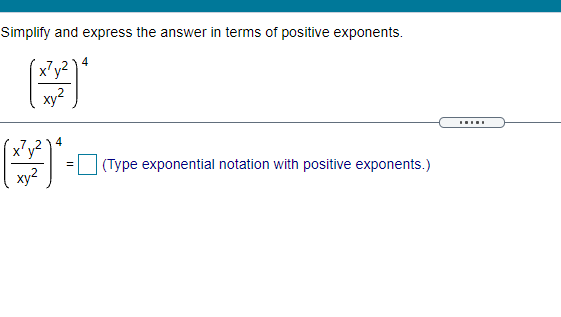 Solved Simplify and express the answer in terms of positive | Chegg.com