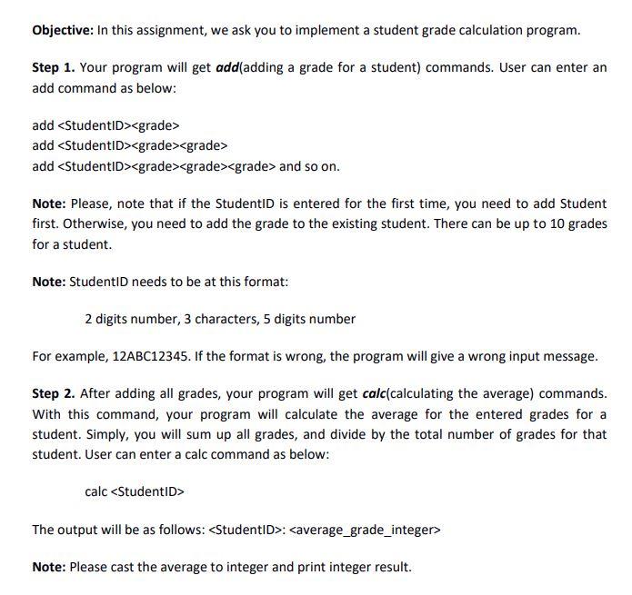 Solved Objective: In this assignment, we ask you to | Chegg.com