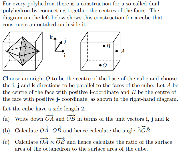 Solved For every polyhedron there is a construction for a so | Chegg.com