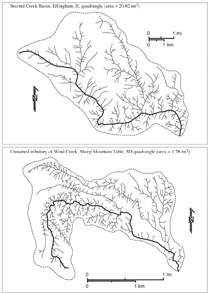 Solved 4. Using the attached basin maps, determine the | Chegg.com