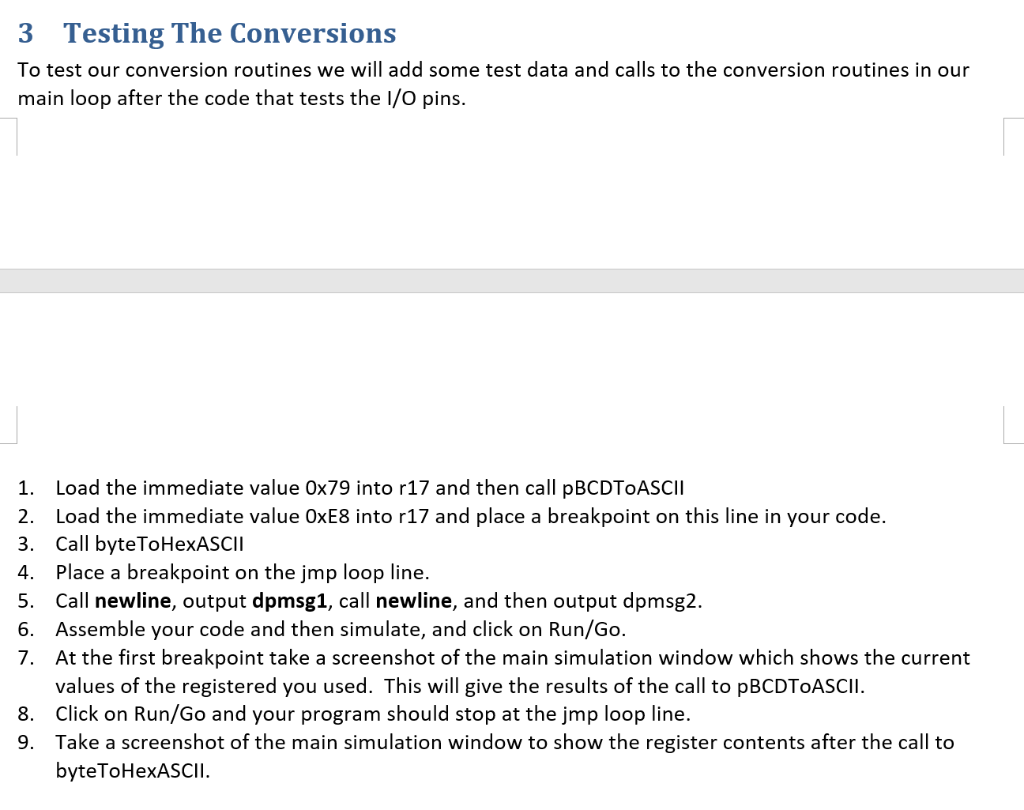 1 Packed BCD To ASCII Packed BCD encodes two decimal | Chegg.com
