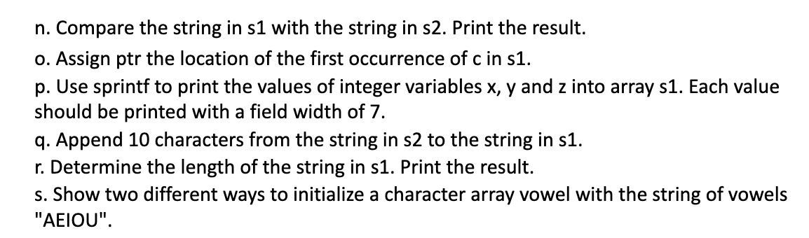 Solved 3 Write A Single Statement To Accomplish Each Of The