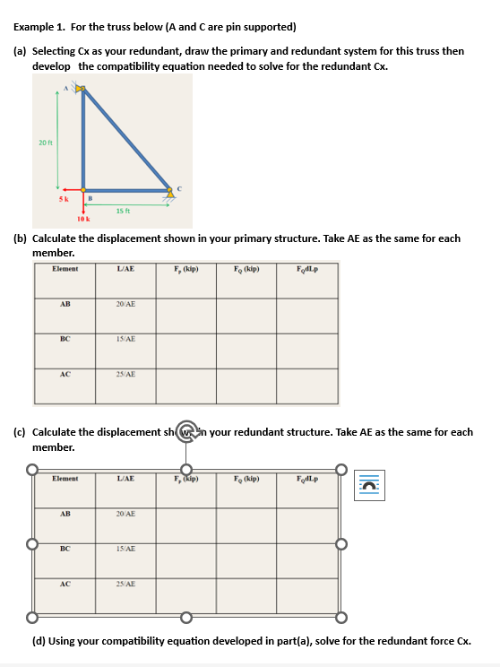Solved This is a one single question of Structural analysis. | Chegg.com