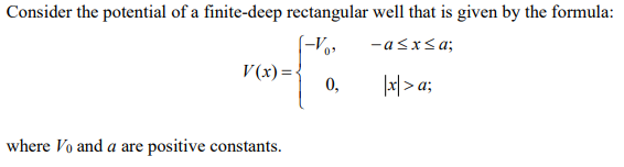 Solved Quantum Mechanics QuestionPlot the function above | Chegg.com
