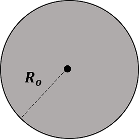 Solved A nonconducting sphere of radius ﻿R subscript o﻿ with | Chegg.com
