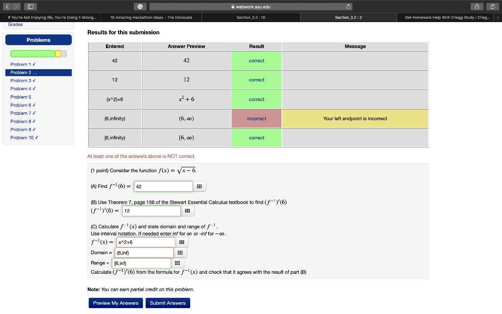 Solved webwork.asu.edu Section 3.2:10 Section 3.2:2 Bat | Chegg.com