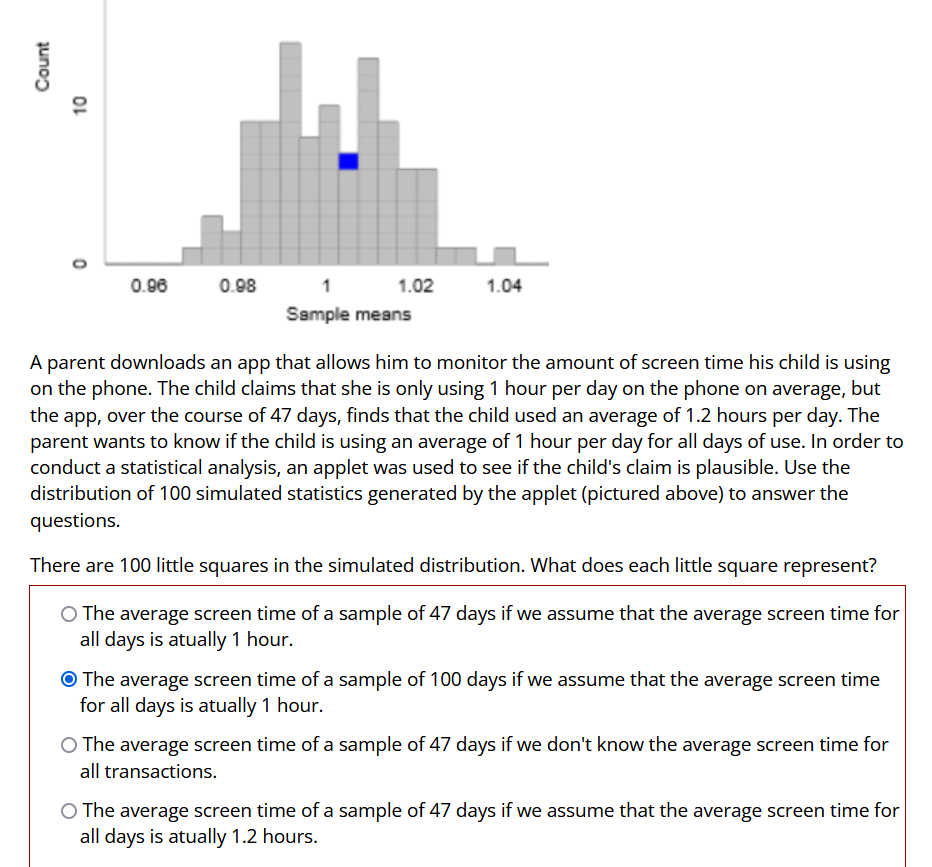 Solved A parent downloads an app that allows him to monitor | Chegg.com