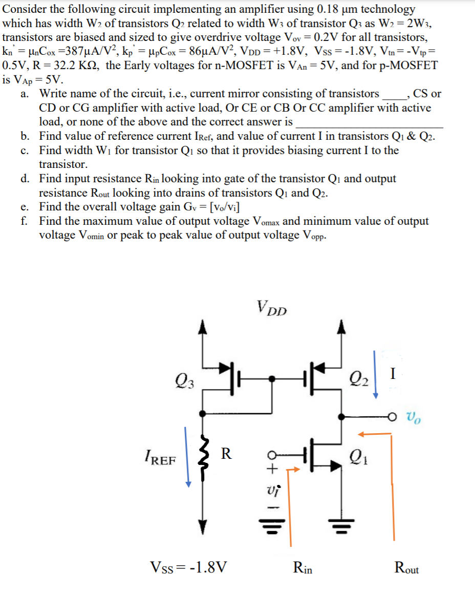 Solved = = a. Consider the following circuit implementing an | Chegg.com