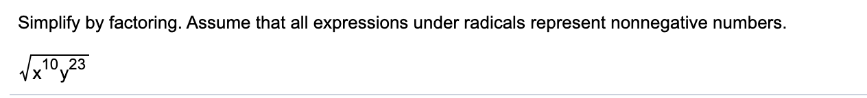 Solved Simplify by factoring. Assume that all expressions | Chegg.com
