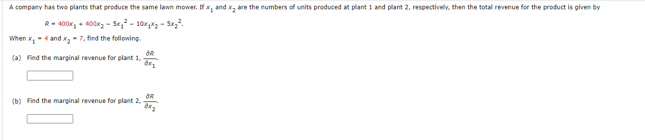Solved A company has two plants that produce the same lawn | Chegg.com