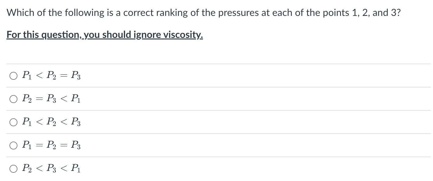 Solved An ideal fluid is flowing through and completely | Chegg.com