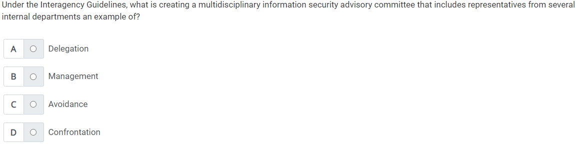 Solved Which of the following procedure formats uses either | Chegg.com