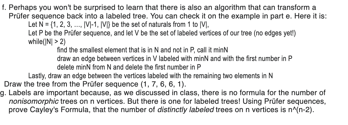 Solved f. Perhaps you won't be surprised to learn that there | Chegg.com