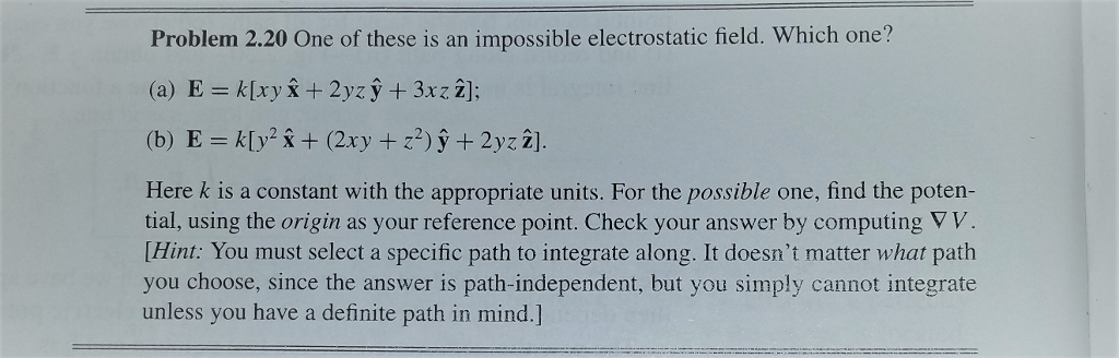Solved Problem 2.20 One of these is an impossible | Chegg.com