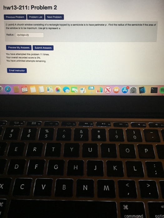 Solved hw13-211: Problem 2 Previous ProblemProbiem List Next | Chegg.com