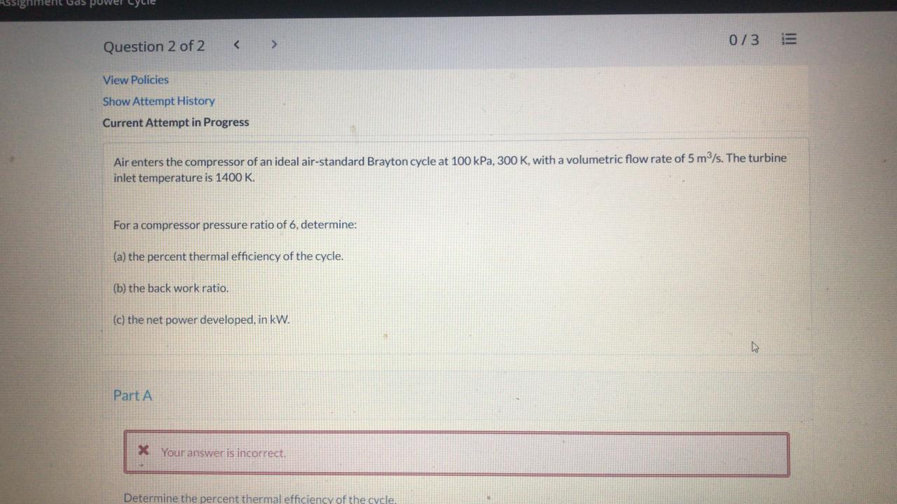 Solved Assignment Gas por View | Chegg.com
