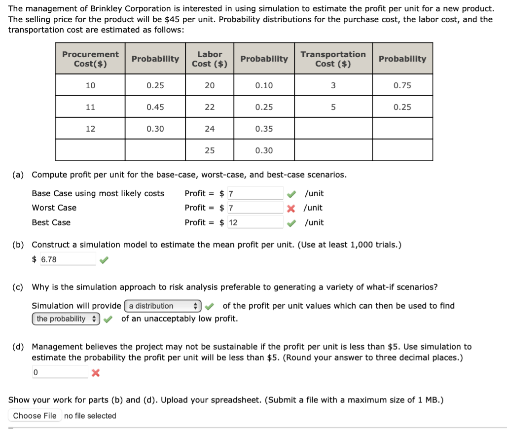 Solved The management of Brinkley Corporation is interested | Chegg.com