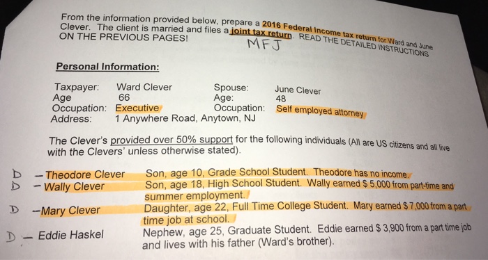 Solved Are these individuals considered dependents or not? | Chegg.com