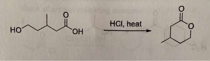 Solved HCl, heat он | Chegg.com