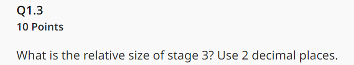 Solved Q1.2 5 Points Calculate the taper factor β. Use two | Chegg.com