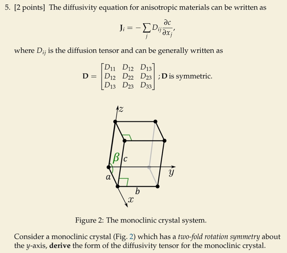 Solved 5. [2 points] The diffusivity equation for | Chegg.com