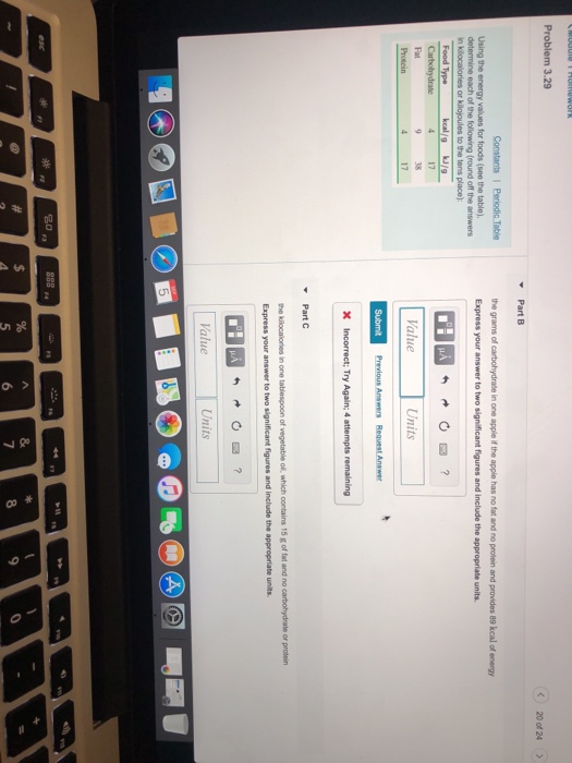 Solved Problem 3.29 20 of24 > Part B Constants Periodic | Chegg.com
