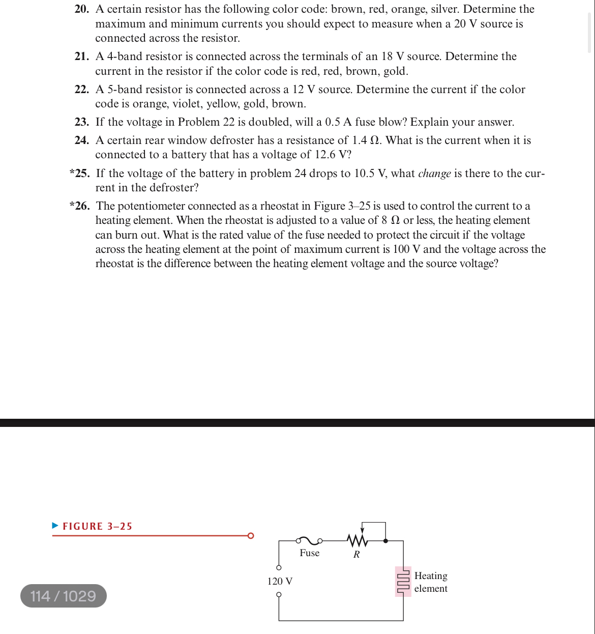 Solved 20. ﻿A certain resistor has the following color code: | Chegg.com