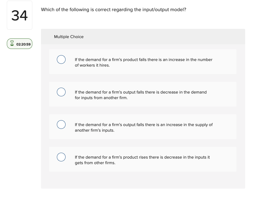 Solved 34oetbrersprding Which of the following is correct | Chegg.com