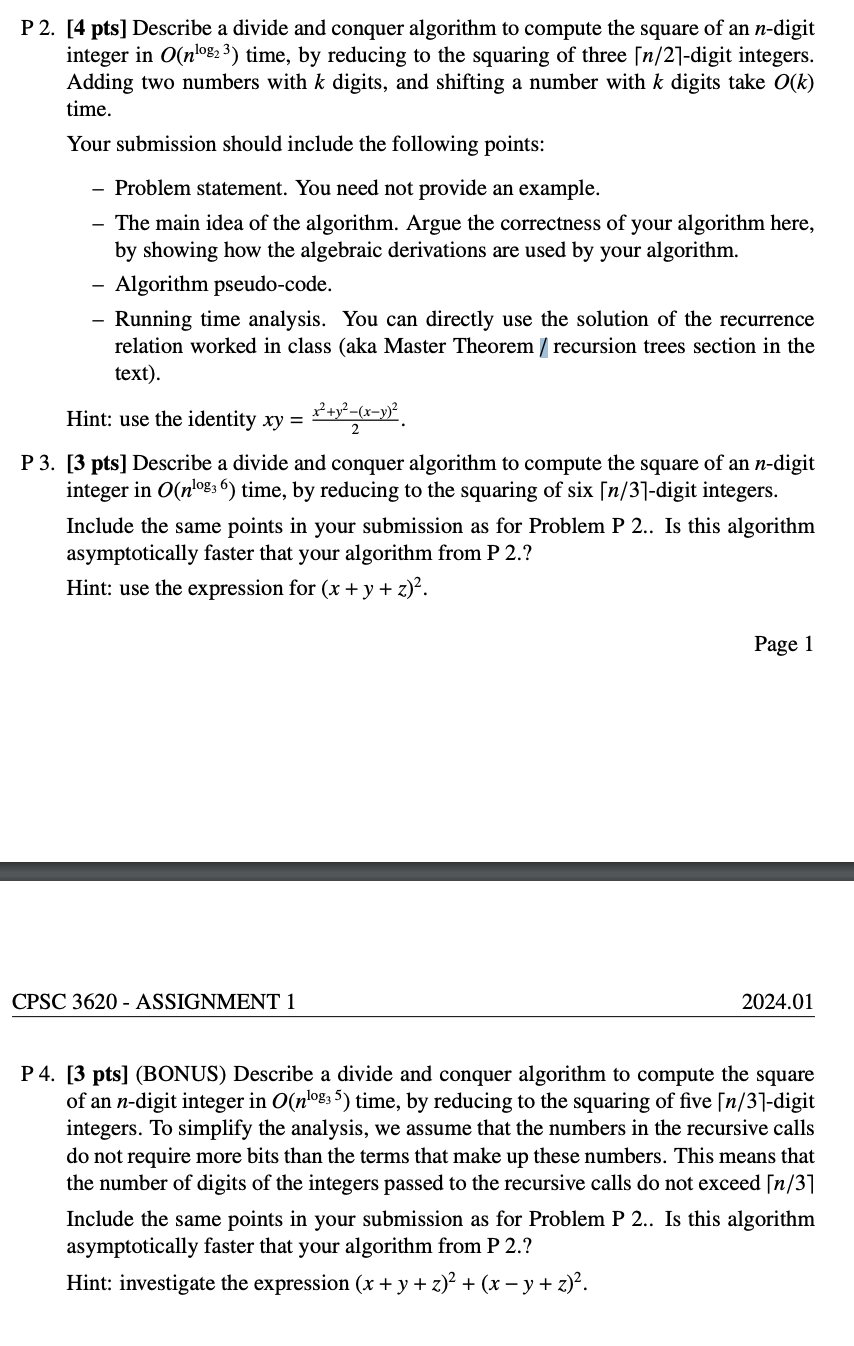 Solved 3 ﻿﻿pts] ﻿﻿Use the method illustrated in class | Chegg.com