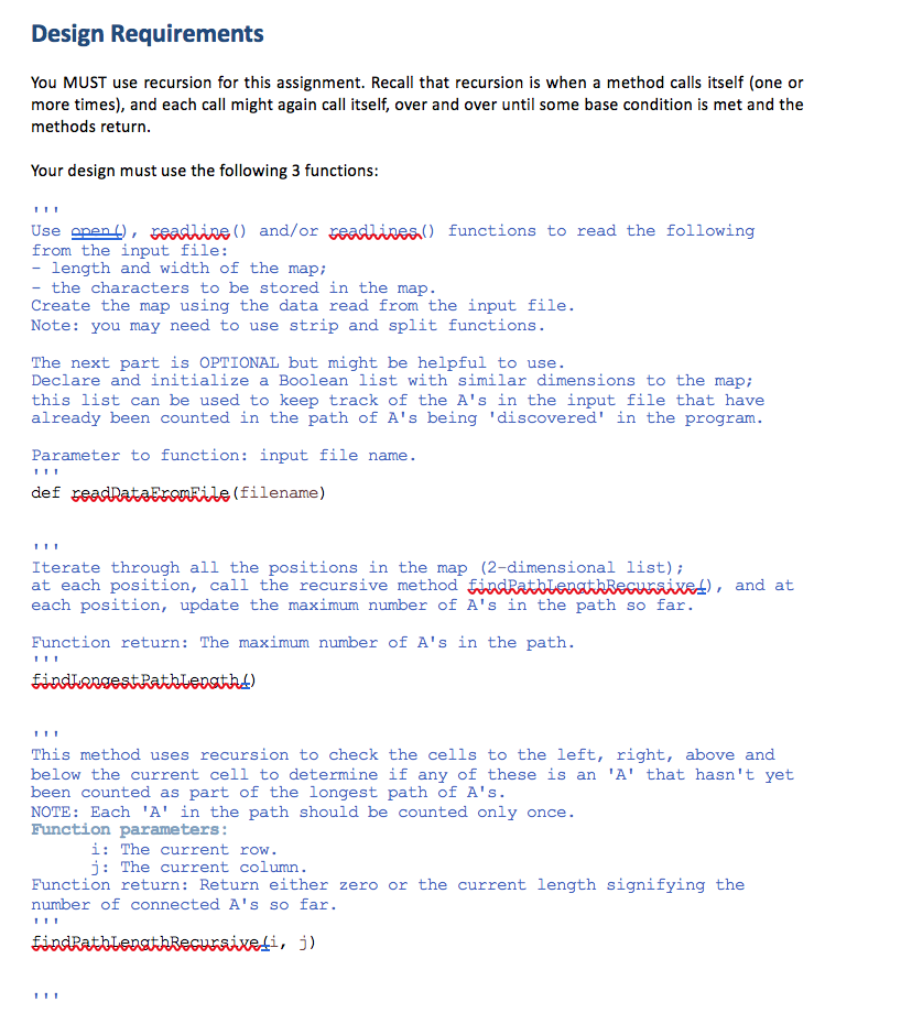 Objectives Manipulating two-dimensional lists • Using | Chegg.com
