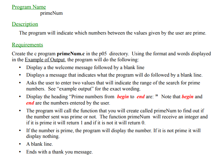 Solved The program must be done in C programming. The output | Chegg.com