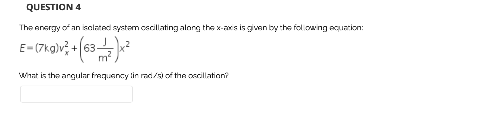 Solved QUESTION 4 The energy of an isolated system | Chegg.com