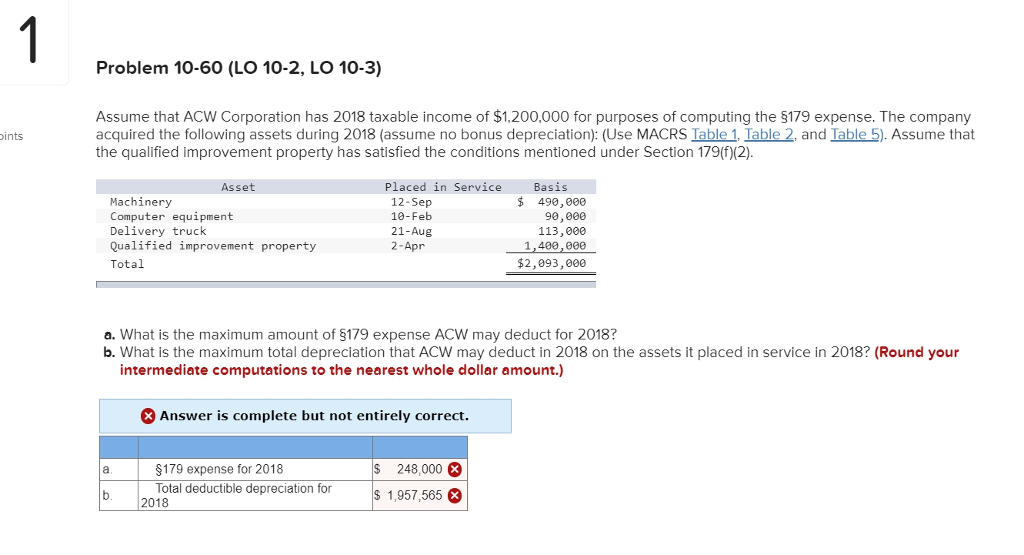 Solved TABLE 1 MACRS Half Year Convention Depreciation Rate | Chegg.com