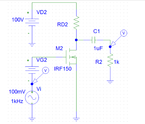 We want to use the IRF150 transistor to design a | Chegg.com