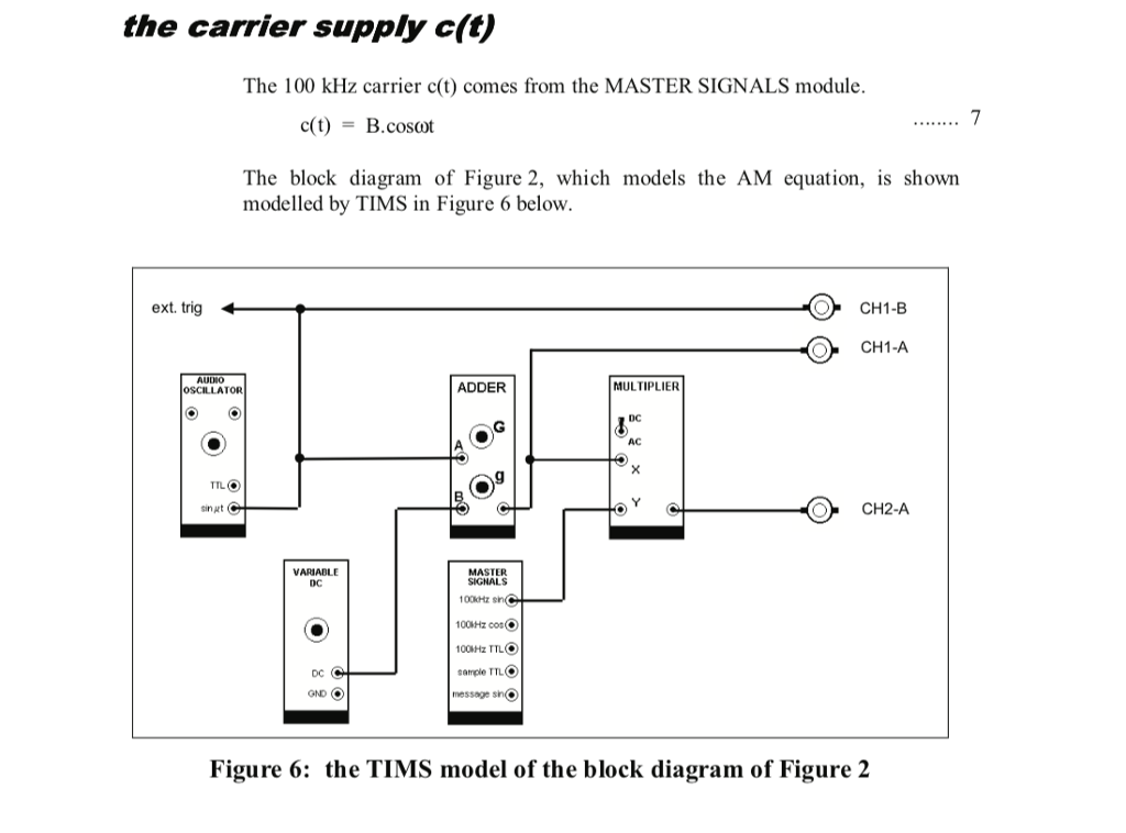 Solved 04 if the AC/DC switch on the MULTIPLIER front panel | Chegg.com