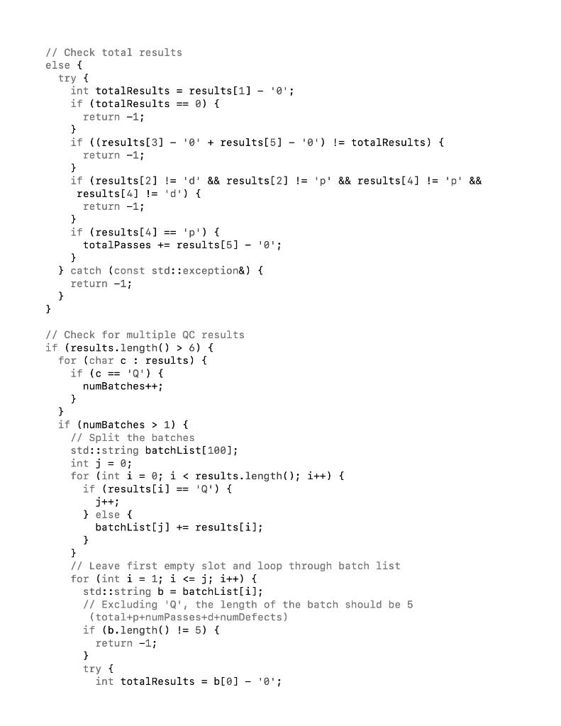 Solved I have a logic error in my C++ code, my task is to | Chegg.com