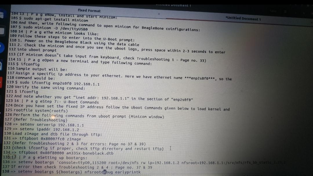 Answer using Beagle Bone Black in LINUX only, | Chegg.com