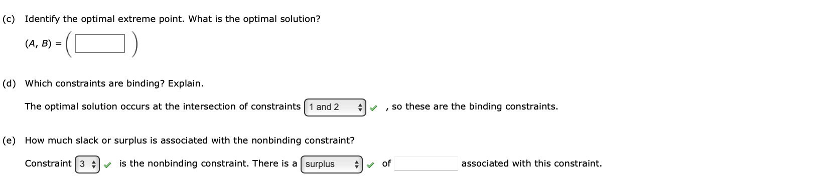 Solved Consider the following linear program. Max2A+3B s.t. | Chegg.com