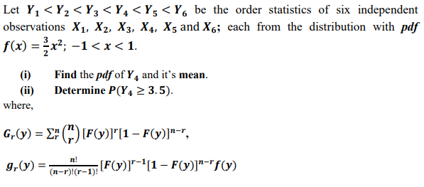 Solved Let Y; | Chegg.com