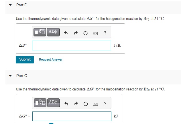 Use the thermodynamic data given to calculate Kp for | Chegg.com