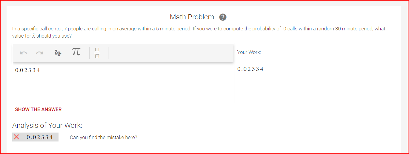 Solved Math Problem In a specific call center, 7 people are | Chegg.com