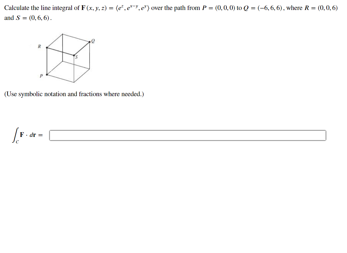 Solved Calculate the line integral of | Chegg.com