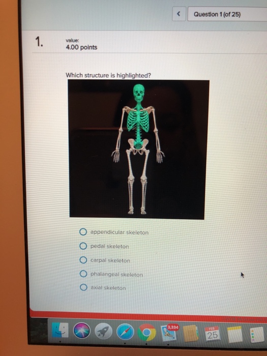 Solved Question 1 (of 25) 1. value: 4.00 points Which | Chegg.com