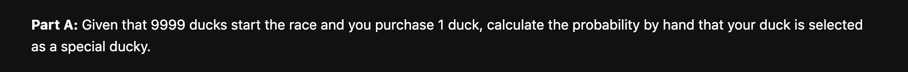 Solved (30 points] Problem 1: Rubber Ducky Race Every year, | Chegg.com